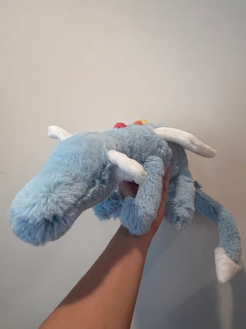 JELLYCAT BLACK SKY Dragon ONYX Plush Toy Doll Plush tags+dust Bag 50CM ...