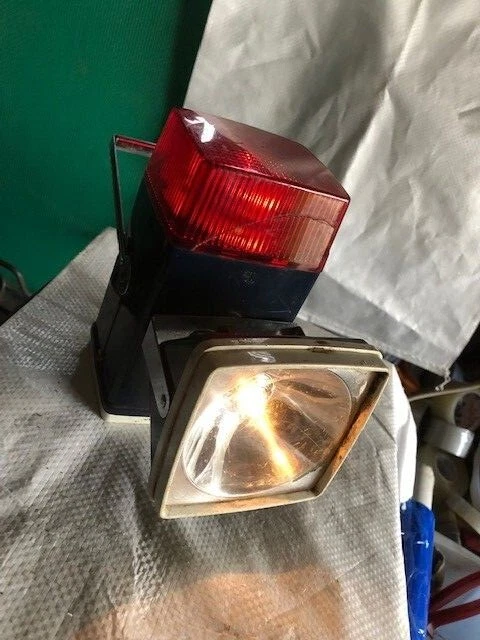 VINTAGE EVER READY motor mate torch warning light Car/Camping/Prop ...