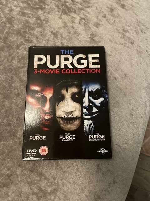 THE PURGE TRILOGY 3 Movie Collection DVD Murder Gore Horror New ...