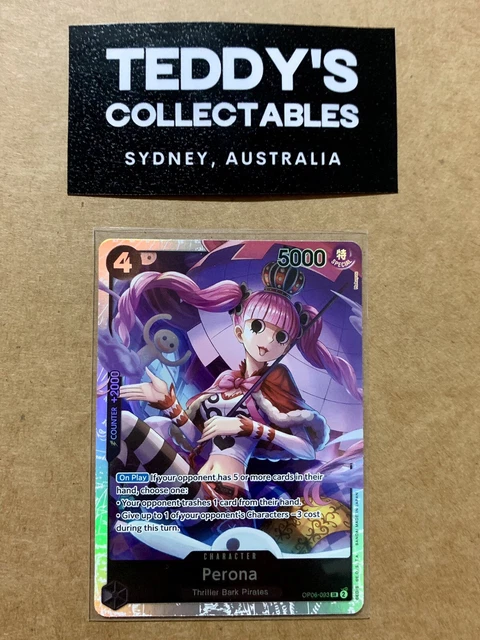 ONE PIECE CARD Game - Perona OP06-093 Super Rare! Wings of the Captain ...