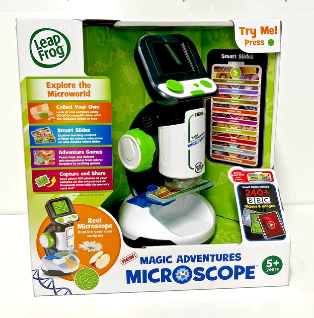 MICROSCOPE LEAPFROG MAGIC Adventures avec contenu d'apprentissage BBC ...