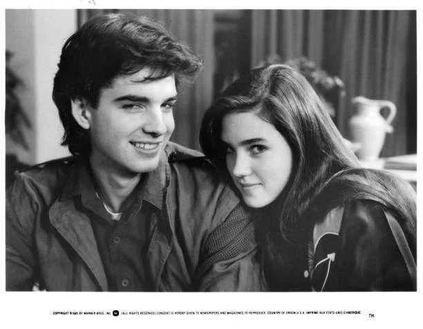 ACTOR ALAN BOYCE And Actress Jennifer Connelly 1985 Movie OLD PHOTO £4. ...
