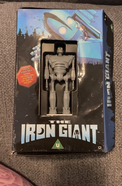 THE IRON GIANT Box VHS Set including exclusive Toy Figure - 1999 Warner ...