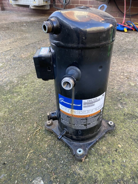 COPELAND ZF18K4E-TFD-556 SCROLL COMPRESSOR, VAPOUR INJECTION VALVE, 6Hp ...