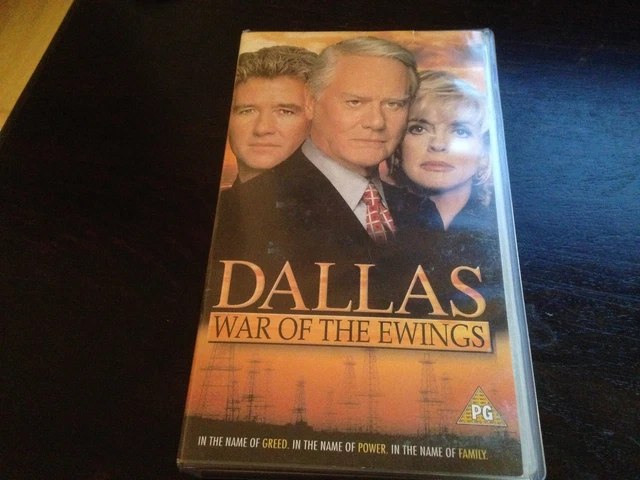 DALLAS WAR OF the Ewings VHS £9.75 - PicClick UK