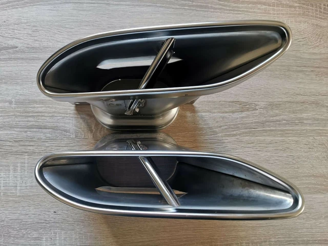 ORIGINAL MERCEDES S-KLASSE Maybach AMG Design Auspuffblenden ...