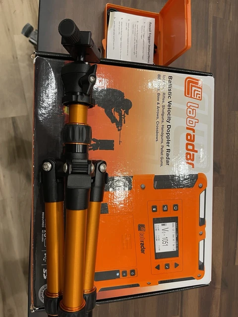 LABRADAR BALLISTIC VELOCITY Doppler Radar Chronograph And Tripod $200. ...