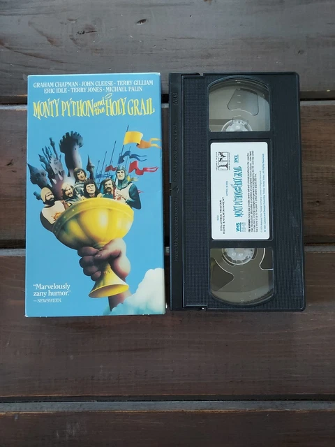 MONTY PYTHON & The Holy Grail - VHS - John Cleese, Terry Gilliam 1991 ...