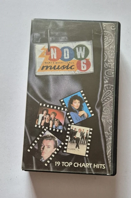 NOW THAT'S WHAT I call Music 6 VHS VIDEO £7.50 - PicClick UK