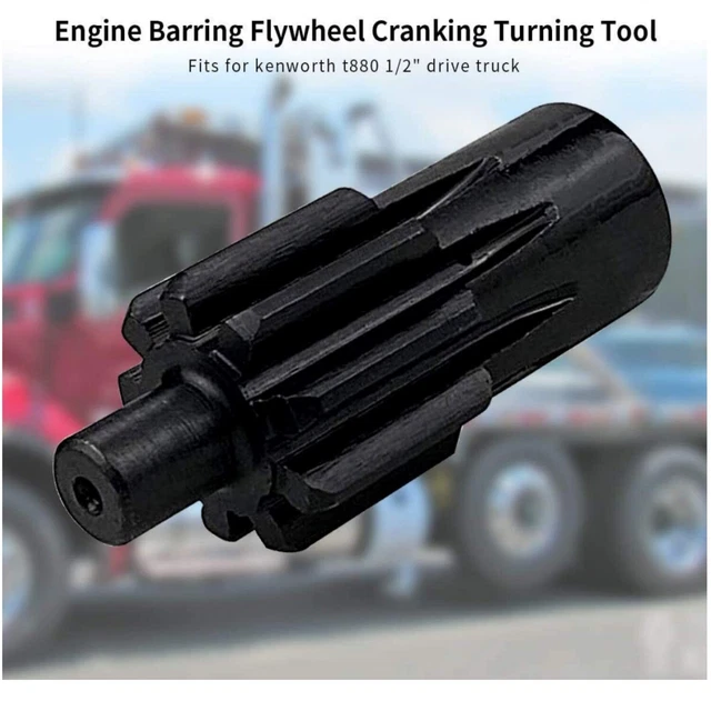 ENGINE BARRING TOOL MX 13 For Paccar Kenworth Truck and Peterbilt Truck ...