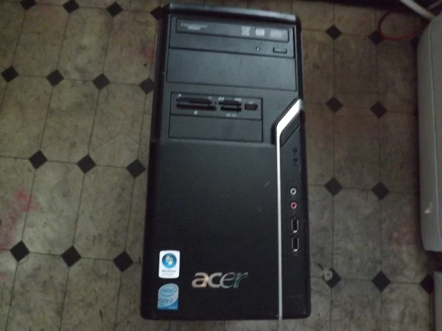 ACER PERSONAL COMPUTER Tower Model:- M1640 Spares Or Repairs (No Cables ...