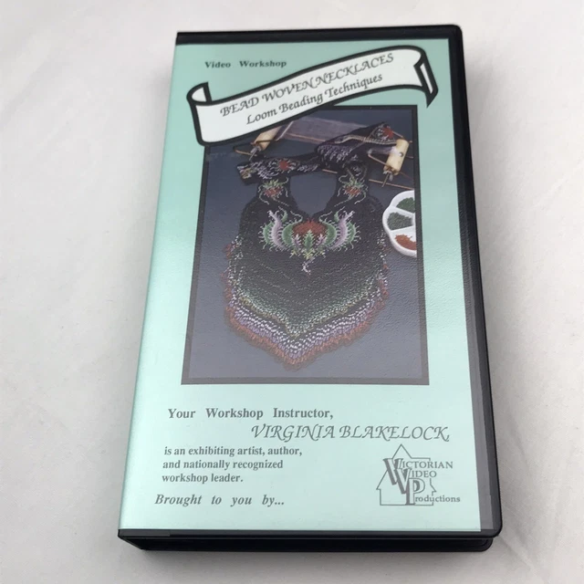 BEAD WOVEN NECKLACES Loom Beading Techniques VHS Virginia Blakelock W ...