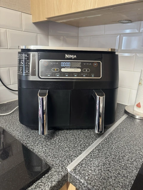 NINJA FOODI MAX AF400UK 9.5L Dual-Zone Air Fryer Black £70.00 - PicClick UK