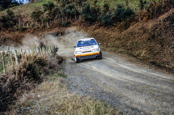 ROD MILLEN TONY Sircombe, Mazda 323 4WD WRC Rally Car 1989 Old Racing ...