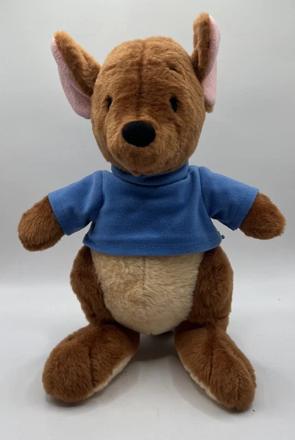 DISNEY STORE EXCLUSIVE Roo Plush Winnie the Pooh Blue Shirt 11” £18.00 ...