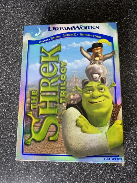 DISNEY SHREK DVD Movie Collection 1,2&3 £8.86 - PicClick UK