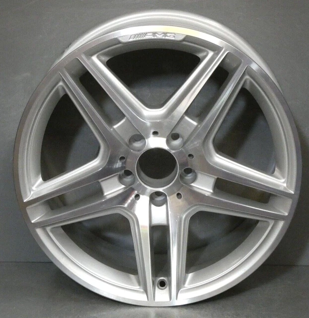 MERCEDES E-CLASS W212 18" Amg Alloy Wheel Rim 8.5J Front Silver Oem ...