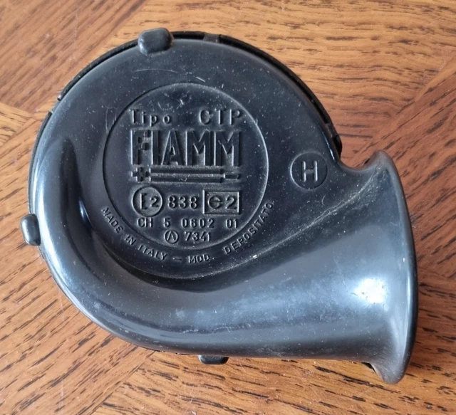 ALTE OLDTIMER HUPE aus Bakelit - Tipo CTP FLAMM 838 - Made in Italy ...