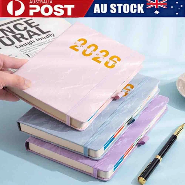 2026 ANNUAL PLAN English Notebook A5 Portable Calendar Notebooks Book ...