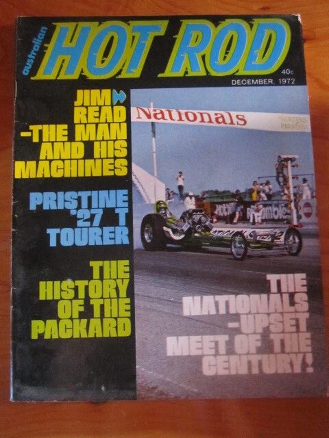 MAGAZINE AUSTRALIAN HOT Rod December 1972 Great *** Must See ** EUR 3 ...