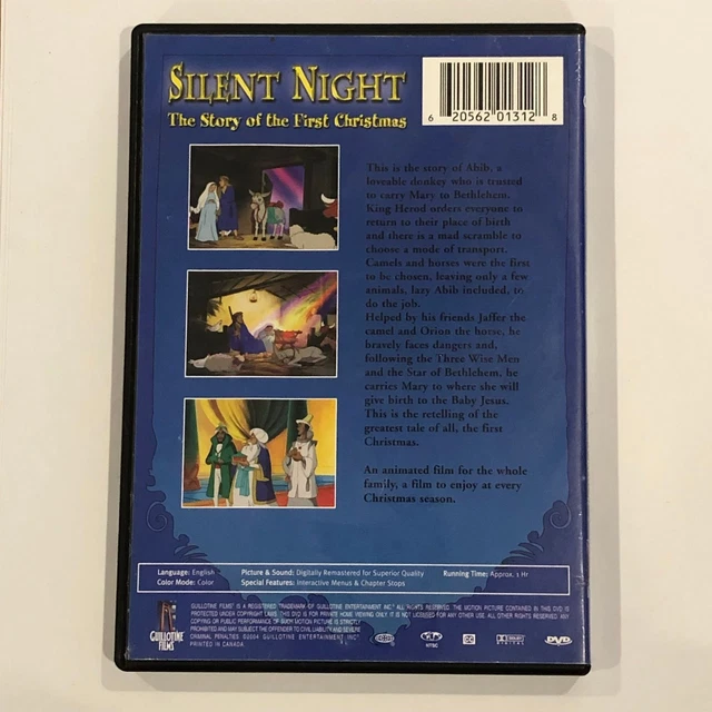 SILENT NIGHT THE Story of the First Christmas DVD Guillotine Films ...