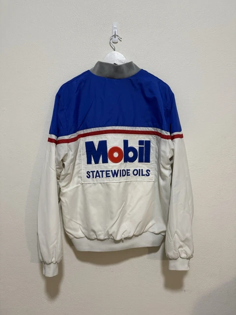 VINTAGE 1980S MOBIL Statewide Oils Racing Jacket HDT Provenance – Men’s ...
