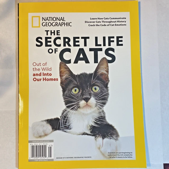 THE SECRET LIFE OF CATS 2024 NATIONAL GEOGRAPHIC SPECIAL Magazine / NEW ...
