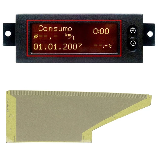 1X LCD DISPLAY Ribbon Cable Flat LCD Connector For Opel For Astra G/H ...
