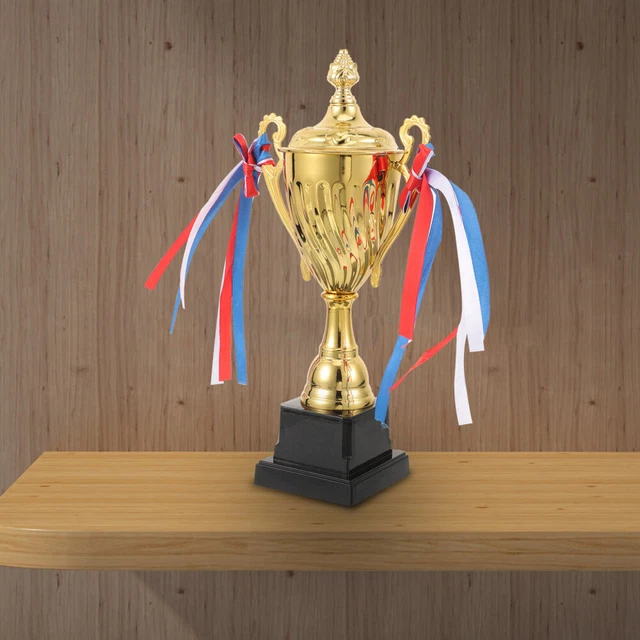 LARGE TROPHY GOLD Award Trophy Tiny Trophy Metal Trophy Cup Golden ...