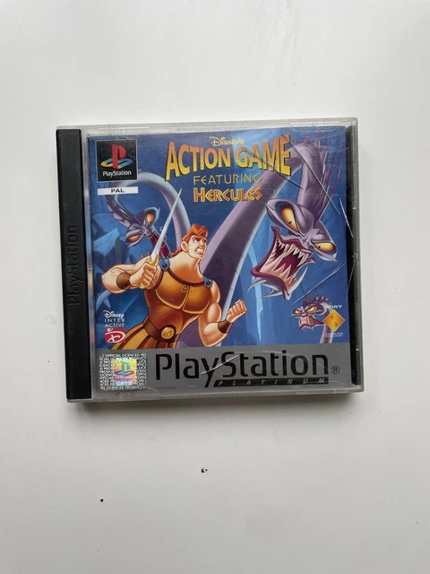 DISNEY'S HERCULES PS1 One Game Complete Black Label £17.00 - PicClick UK
