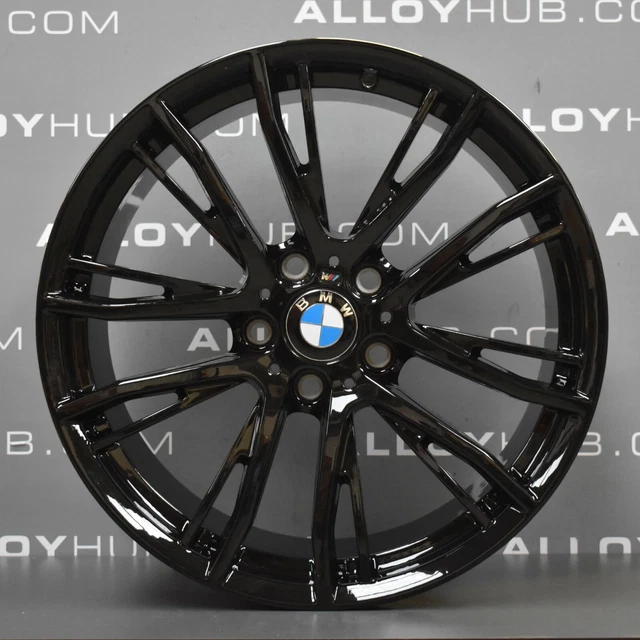 GENUINE BMW 1/2 Series 624M Performance 19" Inch Black Alloy Wheels X4 ...