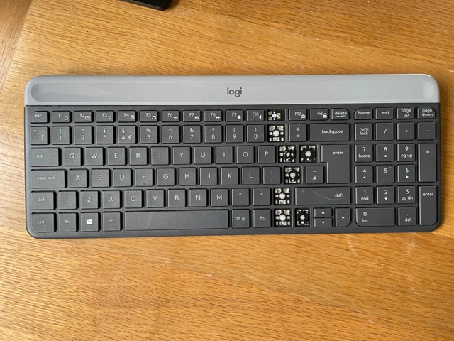 Logitech Logi K470 Wireless Keyboard [missing Keys No Receiver] [fast