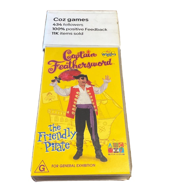 The Wiggles Captain Feathersword The Friendly Pirate 2000