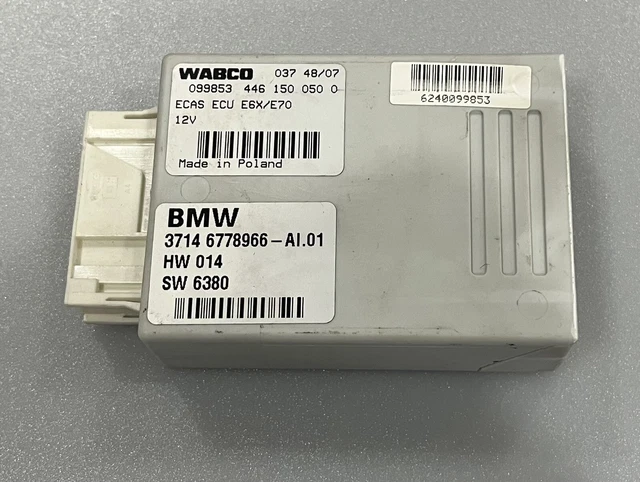 BMW OEM AIR Suspension Control Module - Chassis ECAS ECU 2007-2014 X5 ...