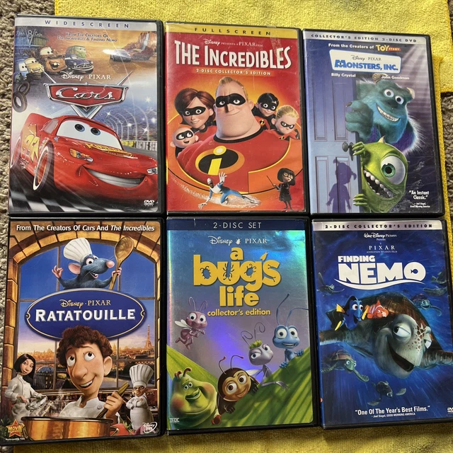 2 PIXAR DVDS Monsters Inc and Cars EUR 4,55 - PicClick FR