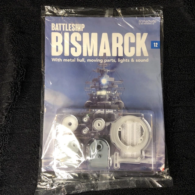 HACHETTE 1:200 SCALE Build The Bismarck Model Issue 12 - New & Sealed £ ...
