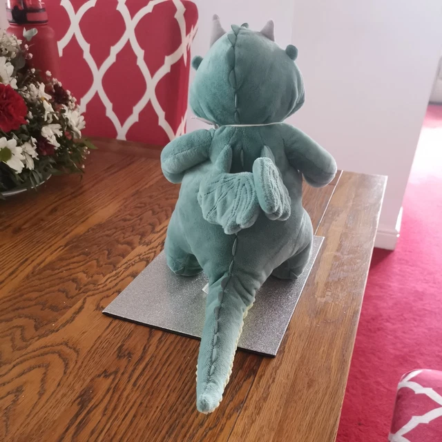 JOHN LEWIS EDGAR The Excitable Dragon Soft Toy Plush H 33cm with label ...
