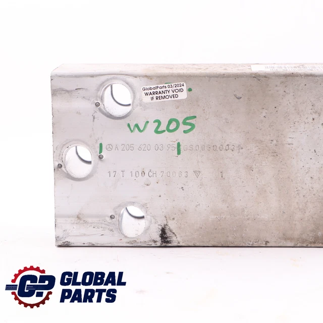 MERCEDES W205 PARAURTI anteriore rinforzo ammortizzatore sinistro ...