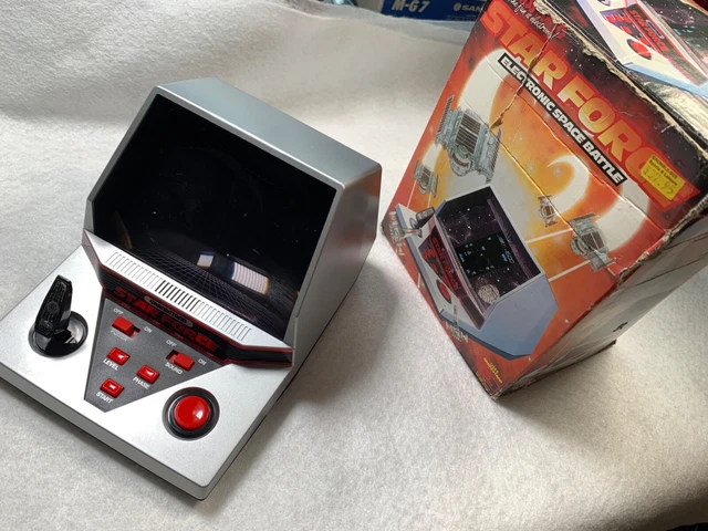GRANDSTAND STAR FORCE Electronic Tabletop Game. SERVICED. With Box ...