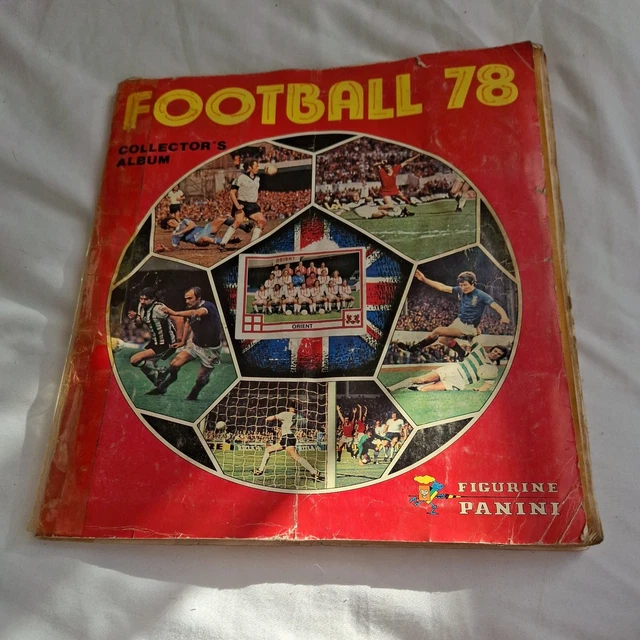 FOOTBALL 78 COLLECTORS Album Panini - COMPLETE - all stickers fair ...