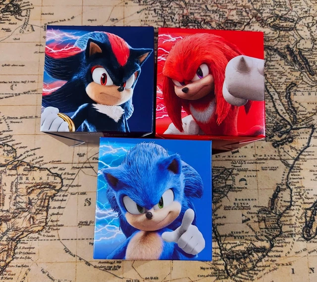 3 X MCDONALDS Toys 2025 Sonic The Hedgehog Shadow & Knuckles Happy Meal ...