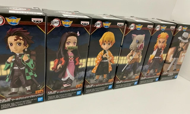 BANPRESTO MINI DEMON Slayer COMPLETE COLLECTION WFC Ban Dai A B C D E ...