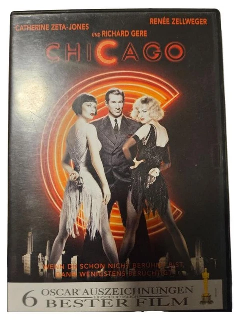 CHICAGO MUSICAL DVD Catherine Zeta-Jones Richard Gere Film EUR 5,95 ...