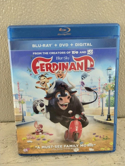 FERDINAND FAMILY MOVIE Blu-ray & DVD No Scratches $7.60 - PicClick