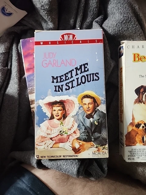 MEET ME IN St. Louis Movie VHS Musical Judy Garland MGM Classic 1944 ...
