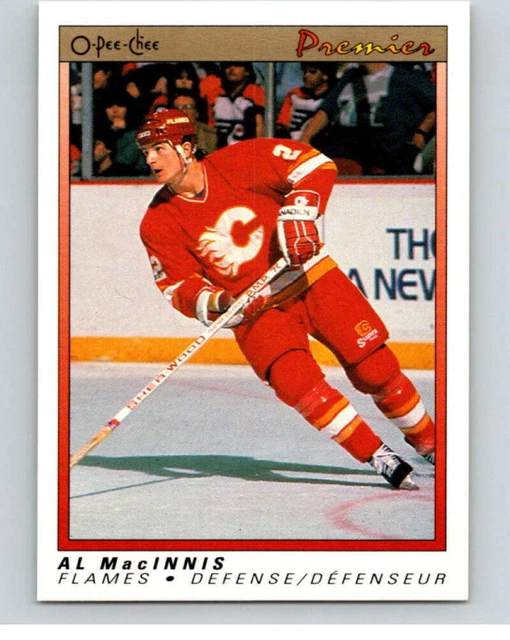 1990-91 OPC PREMIER #65 Al MacInnis Calgary Flames V65377 $1.25 ...
