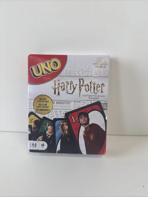 MATTEL UNO HARRY Potter Card Game (FNC42) brand new box damaged £8.55 ...