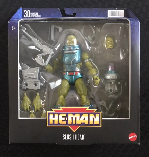 MASTERS OF THE Universe SLUSH HEAD Masterverse MOTU New Adventures He ...