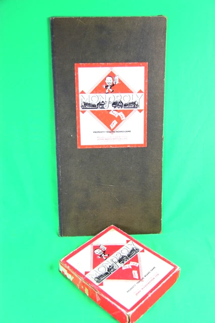 VINTAGE SMALL BOX Monopoly Board Game John Waddington £18.00 - PicClick UK