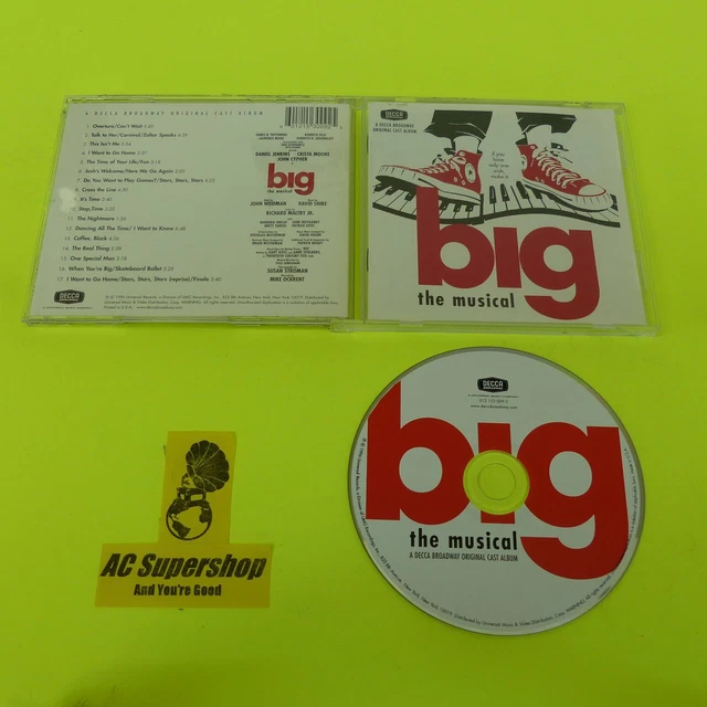 BIG THE MUSICAL Original Cast Album - CD Compact Disc $7.49 - PicClick CA